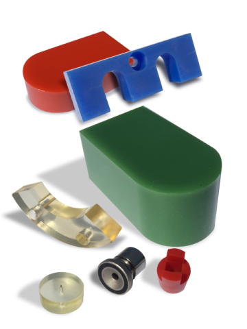 Polyurethane: Non-roller applications.